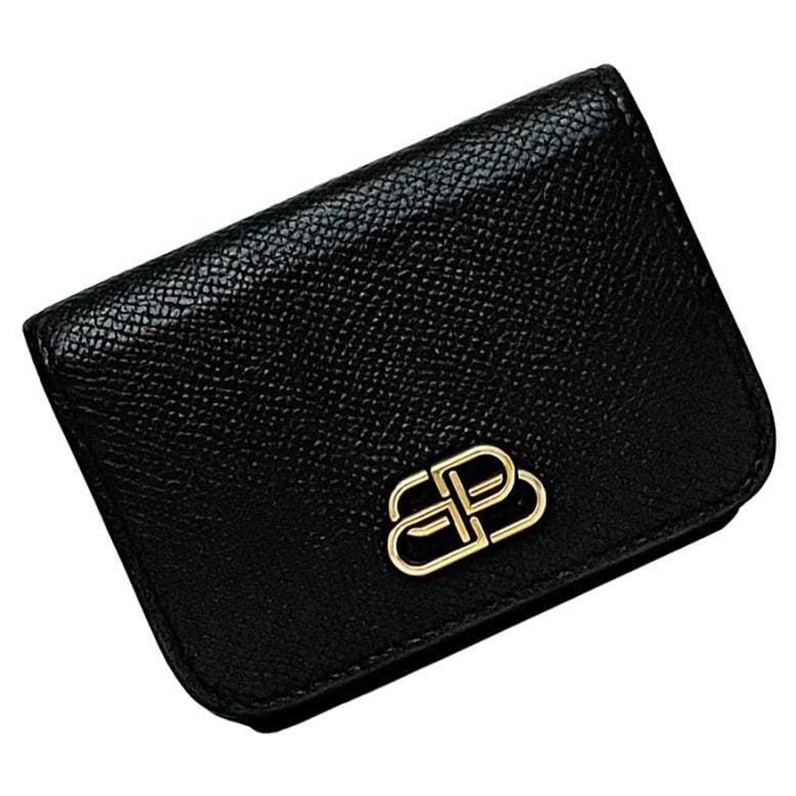 Everyday Balenciaga BB Mini Tri-fold Wallet (Sold) - Joli Closet