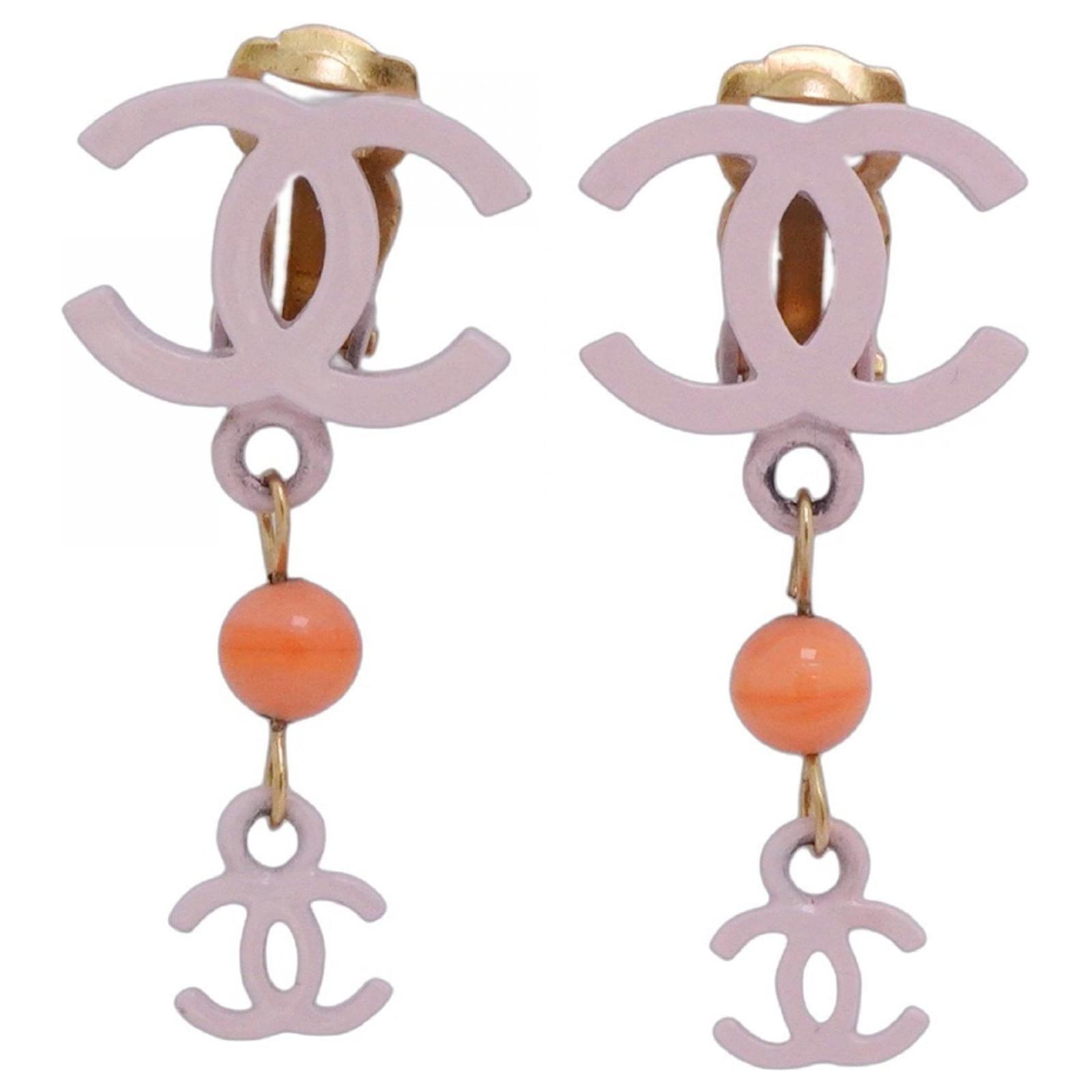 Chanel Coco Mark Pink Gold-plated ref.2409426 - Joli Closet