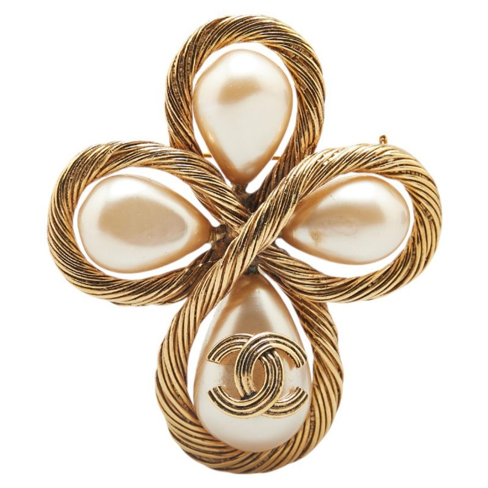 Chanel Coco Mark Golden Gold-plated ref.2421293 - Joli Closet