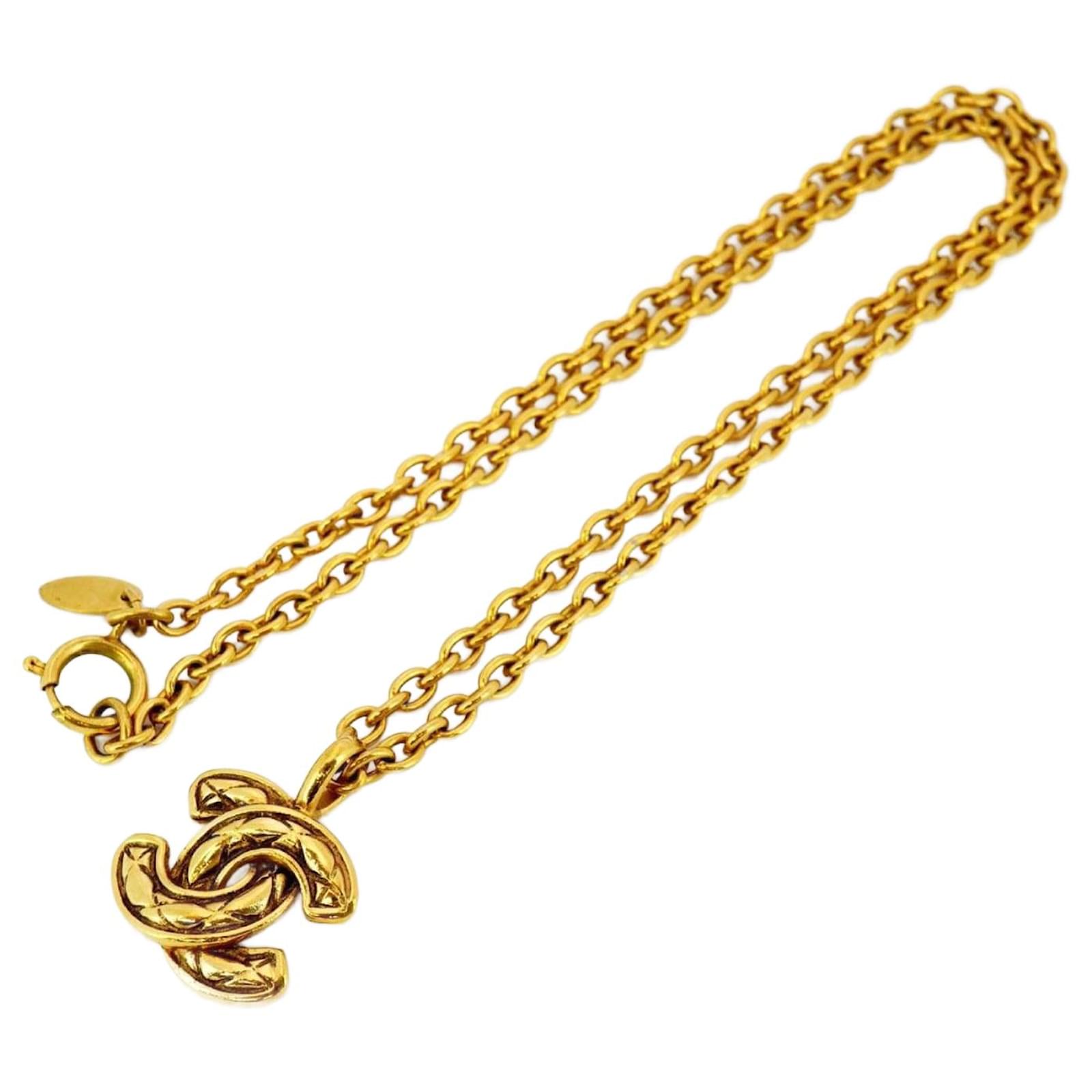 Chanel Coco Mark Golden Gold-plated ref.2421364 - Joli Closet
