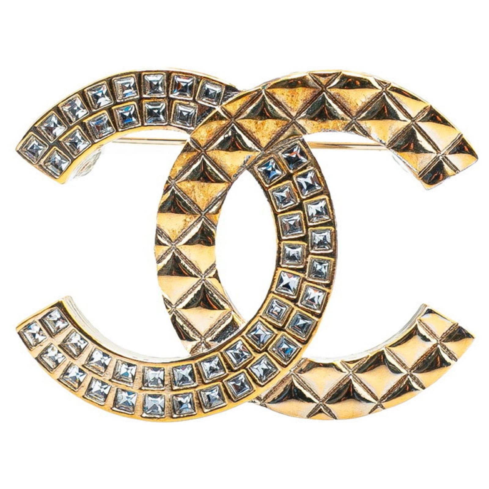 Chanel Coco Mark Golden Gold-plated ref.2421690 - Joli Closet