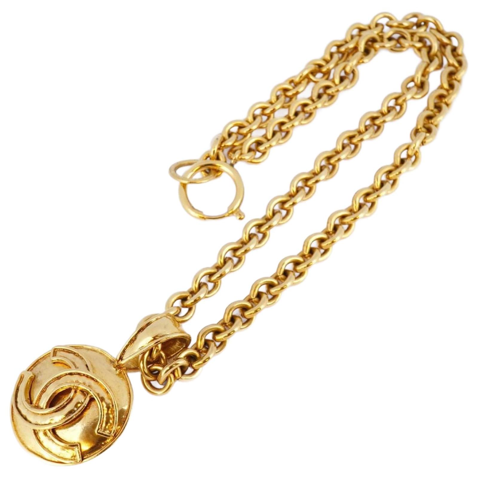 Chanel Coco Mark Golden Gold-plated ref.2421692 - Joli Closet