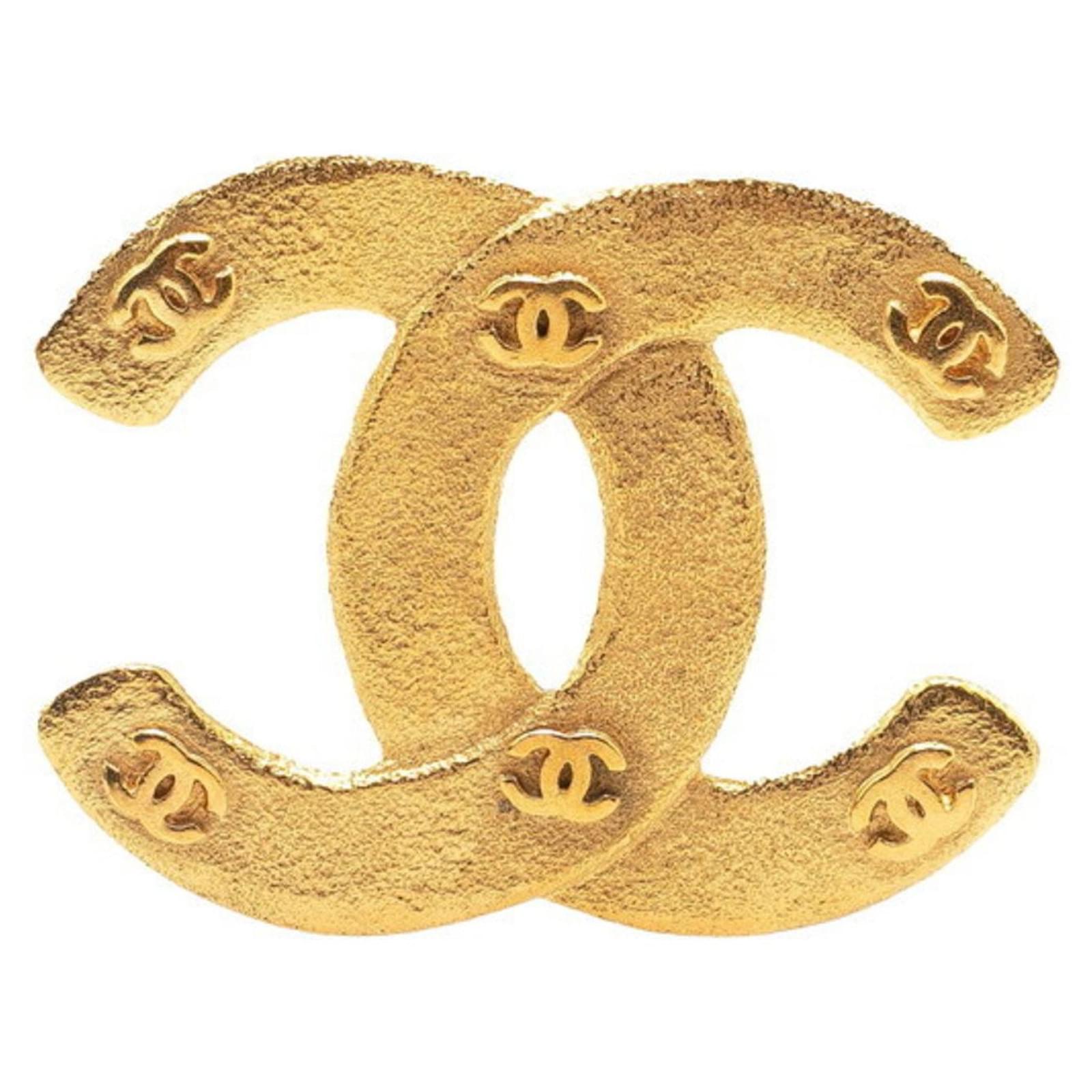 Chanel Coco Mark Golden Gold-plated ref.2423600 - Joli Closet