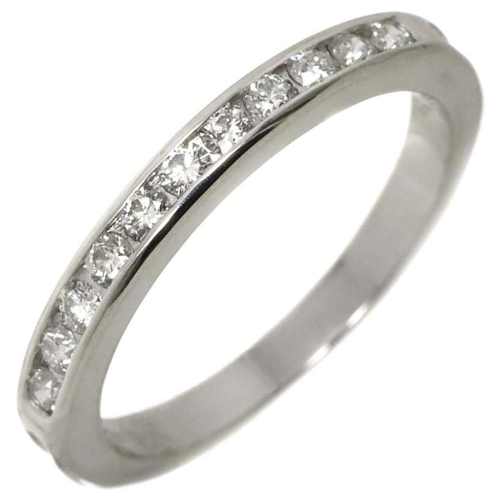 Tiffany & Co. Half Circle Diamond Ring in Platinum ref.2428569 - Joli ...