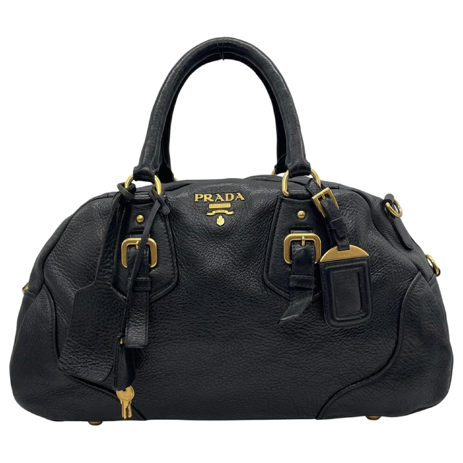 Prada Black Leather ref.2429302 - Joli Closet