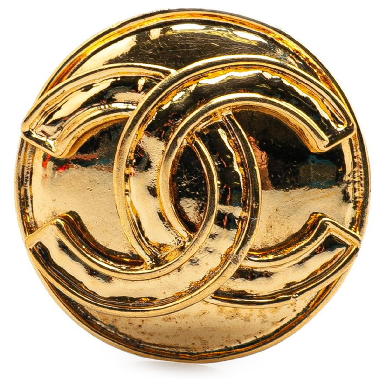 Chanel Coco Mark Golden Gold-plated ref.2430248 - Joli Closet