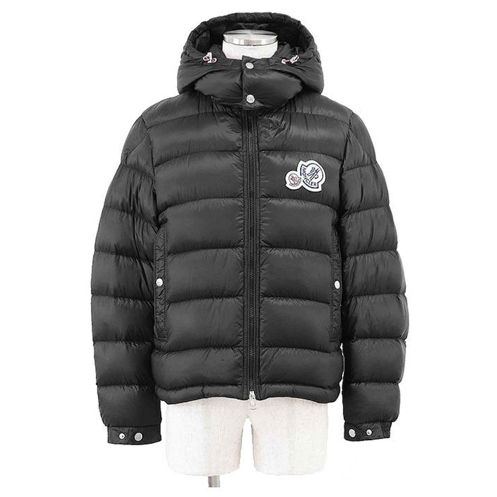 Moncler BRAMANT 100% Nylon Down 2way Coat Black ref.2387521 - Joli Closet