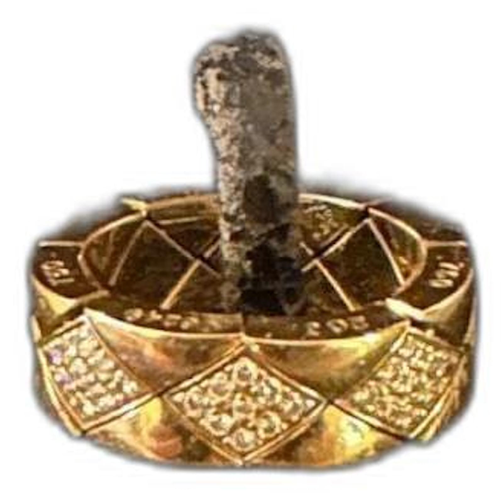 Cambon Chanel Quilted Ring Golden Yellow gold ref.2429462 - Joli Closet