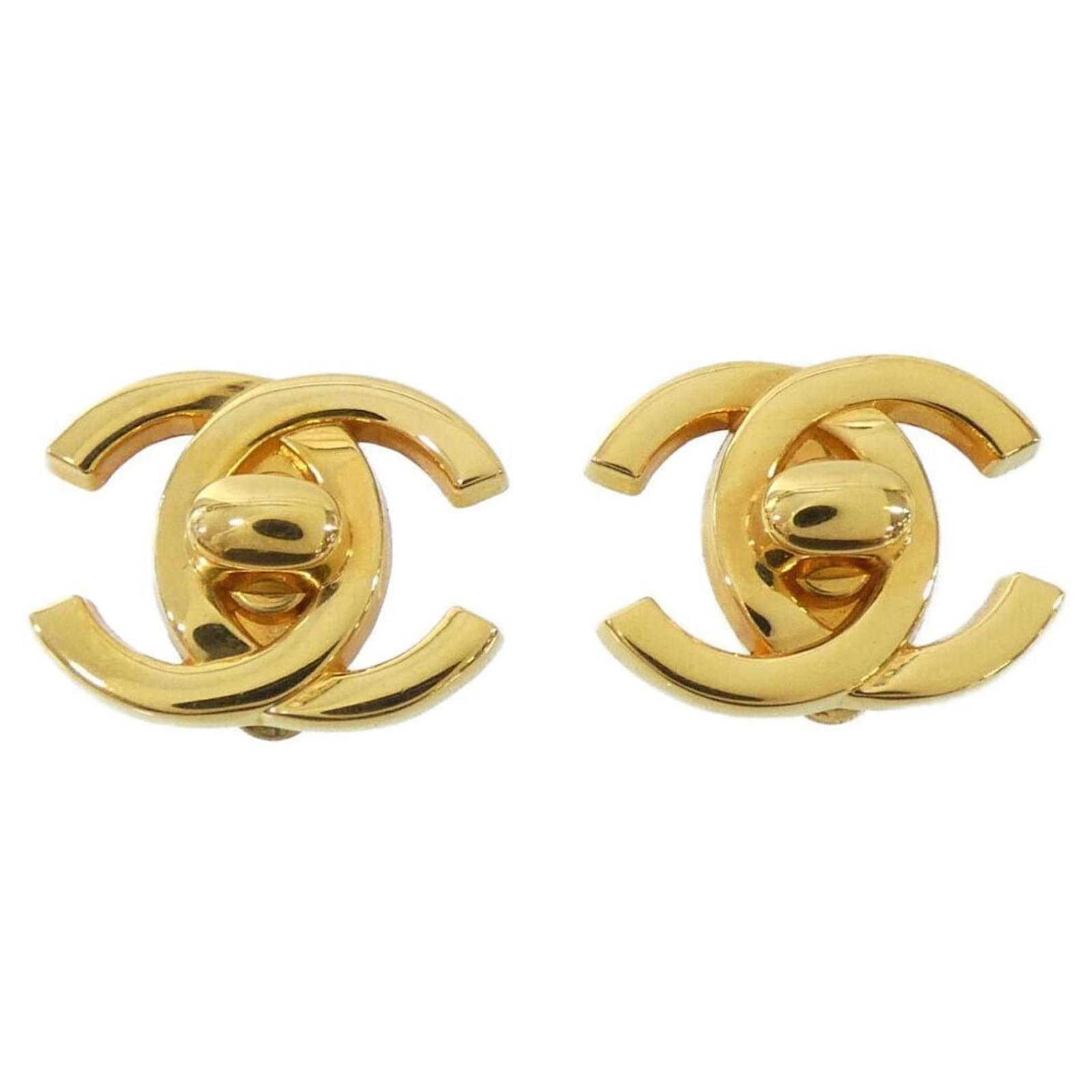 Chanel Coco Mark Golden Gold-plated ref.2433349 - Joli Closet