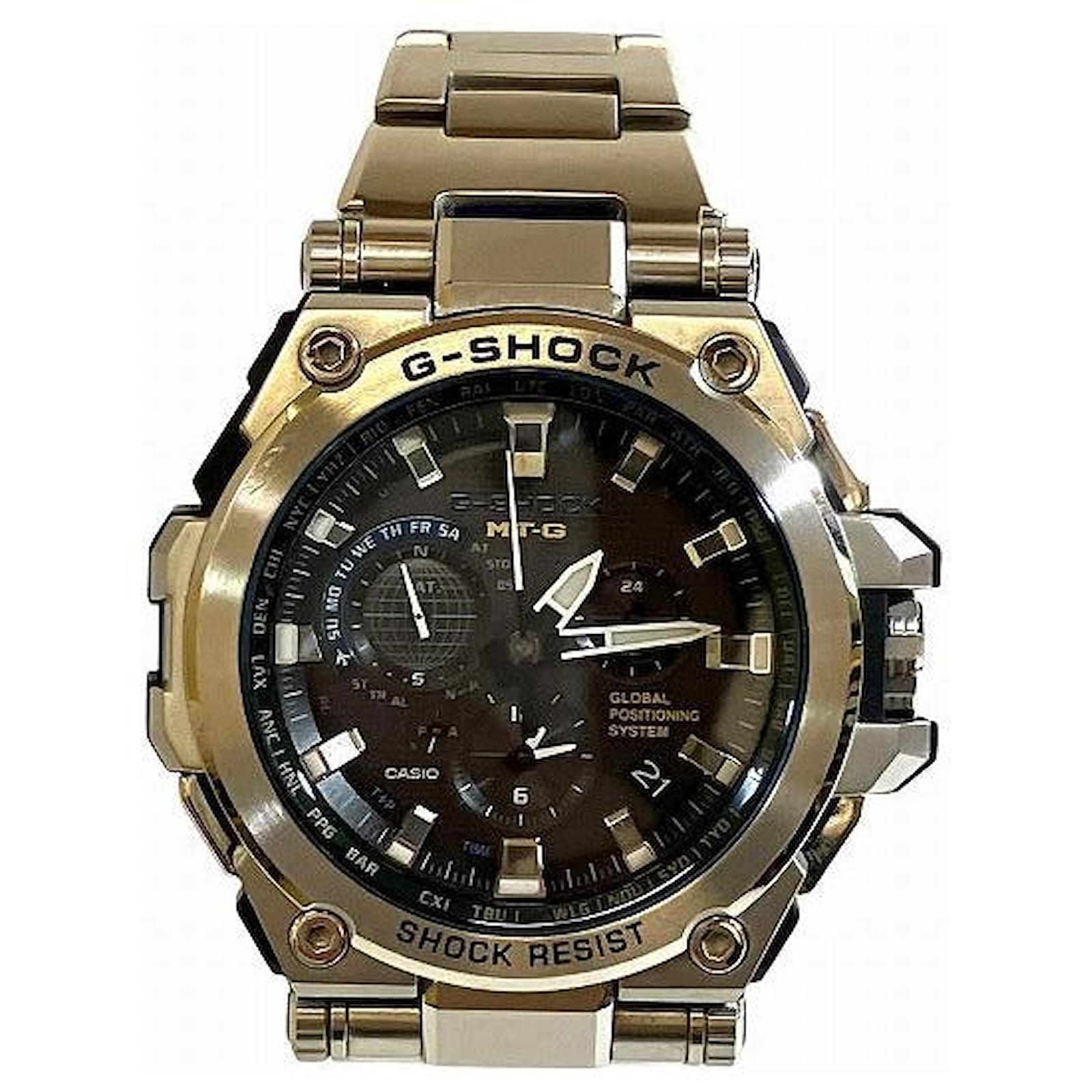 Autre Marque Casio G-SHOCK MTG-G1000 Stainless Steel Watch Black Metal ...