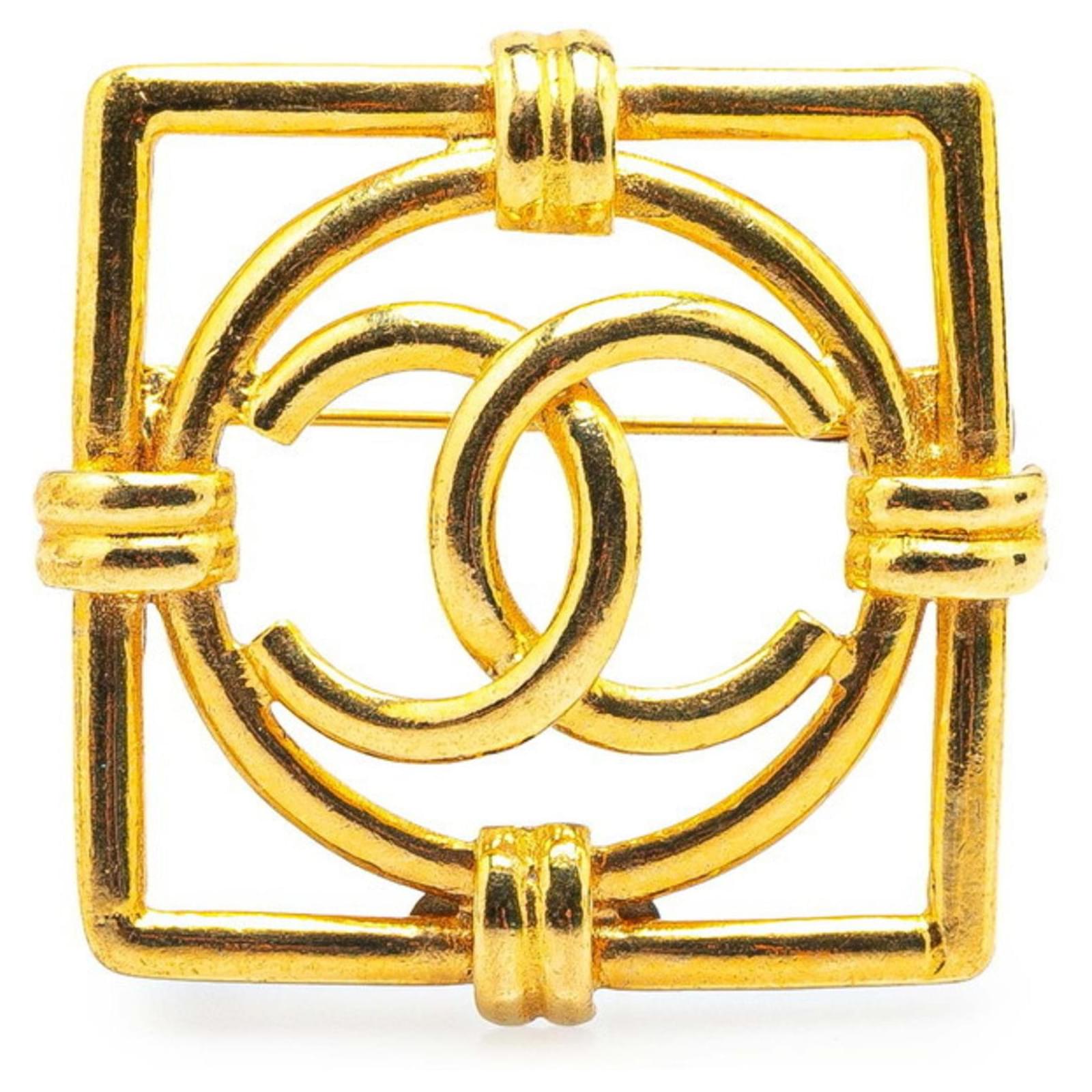 Chanel Coco Mark Golden Gold-plated ref.2441418 - Joli Closet