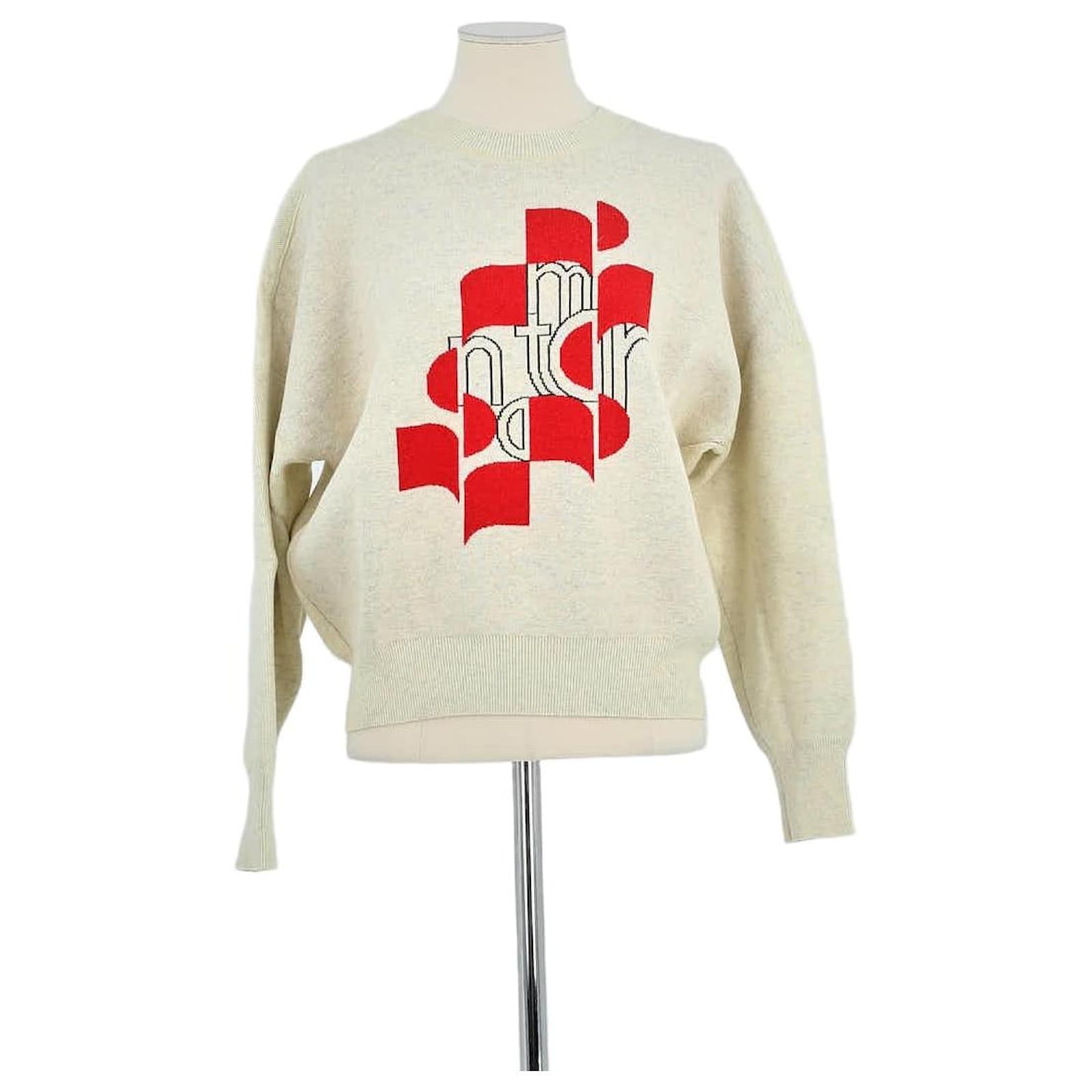 Isabel Marant Beige Cotton Sweater ref.2446264 - Joli Closet