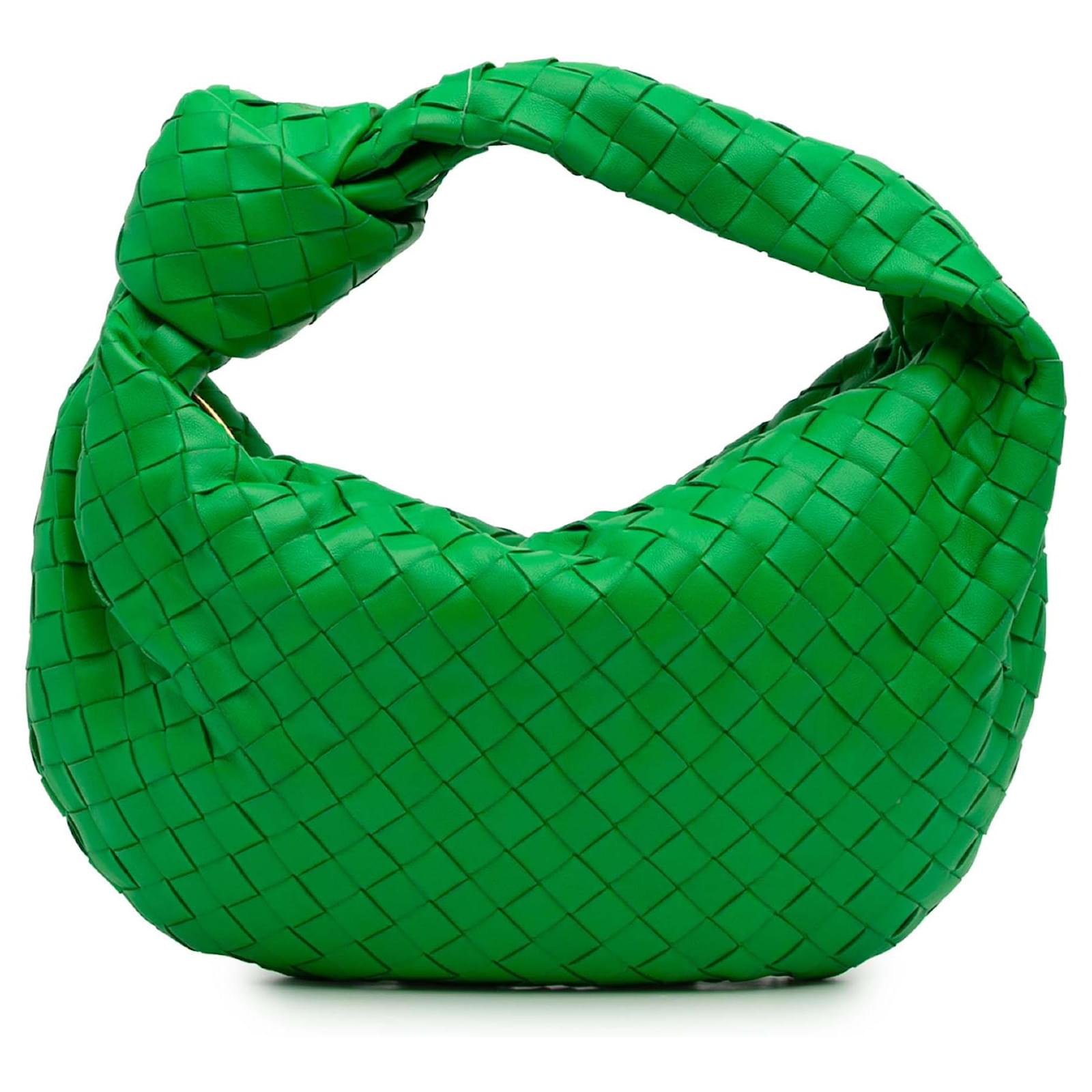 Bottega Veneta Green Teen Nappa Intrecciato Jodie Leather ref.2446479 ...
