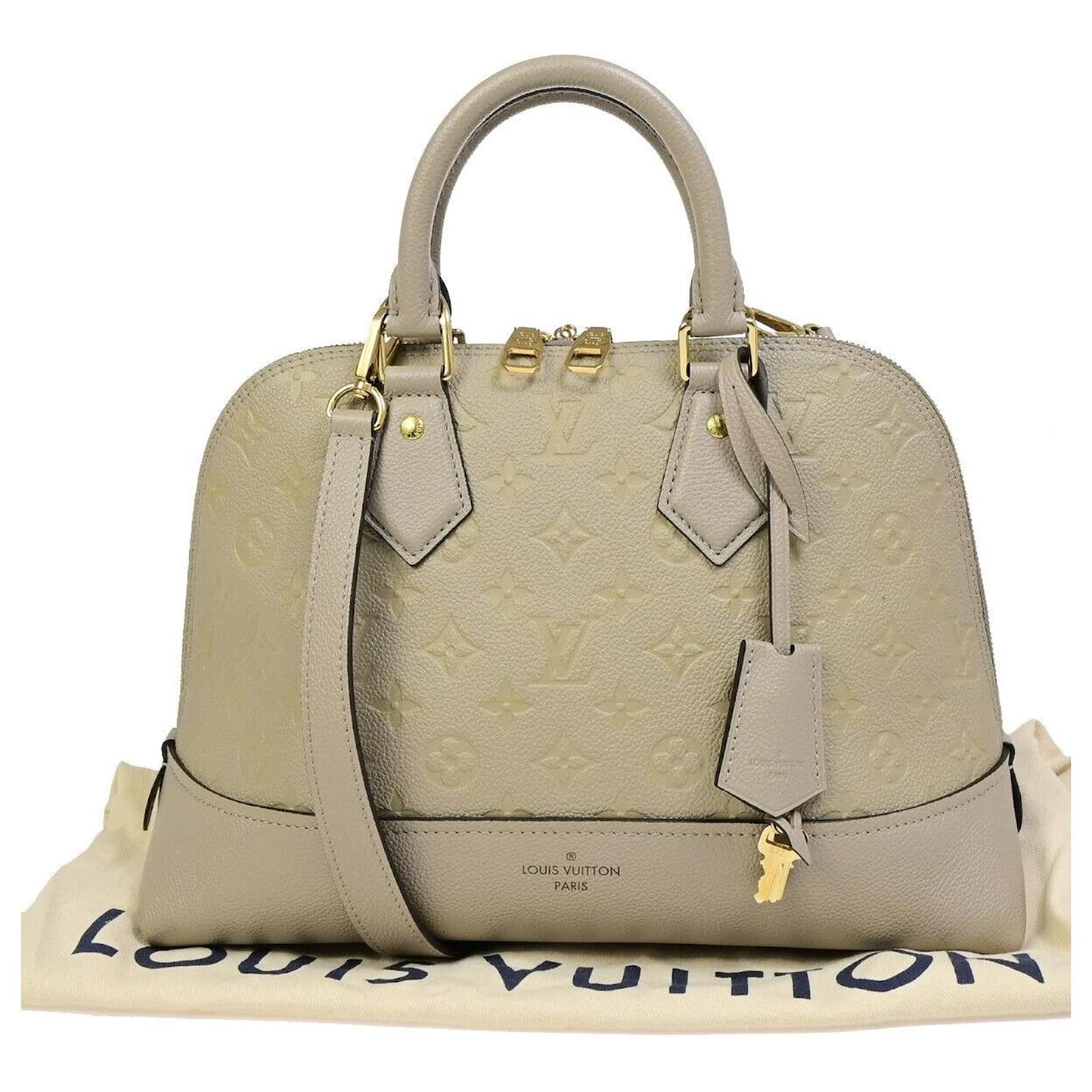 Louis Vuitton Neo Alma Handbag Monogram Empreinte Leather PM Beige ref ...