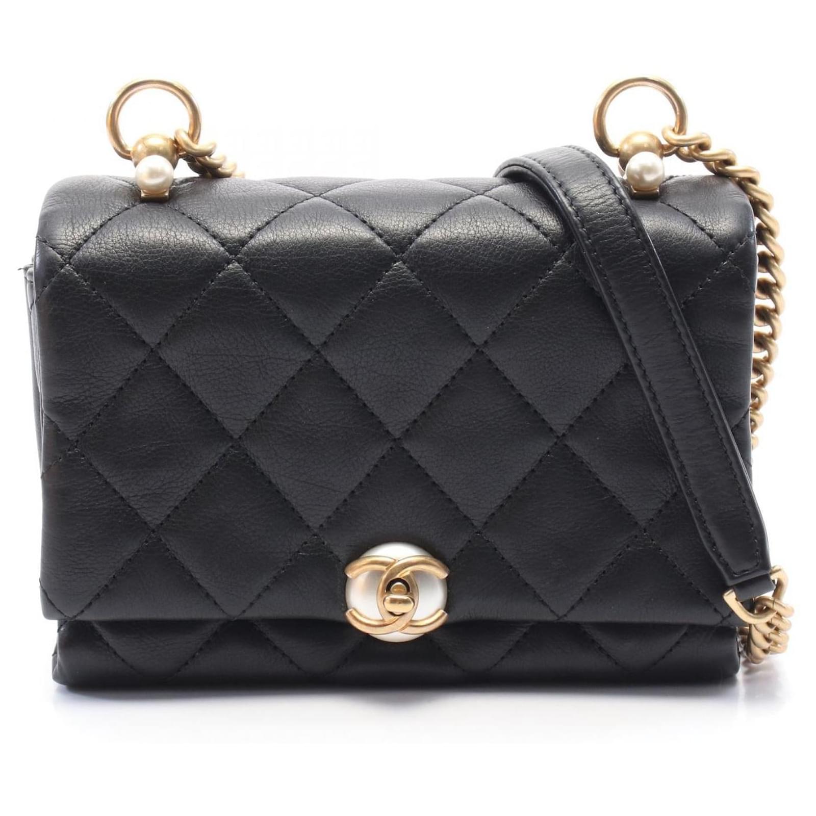 Sac Matelasse Noir Style Chanelnull