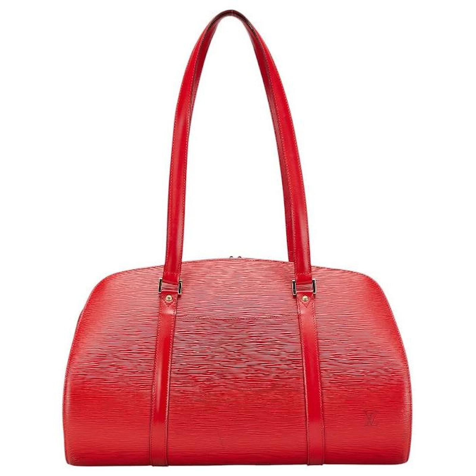 Louis Vuitton Solferino Epi Boston Bag Red Leather ref.2457068 - Joli ...