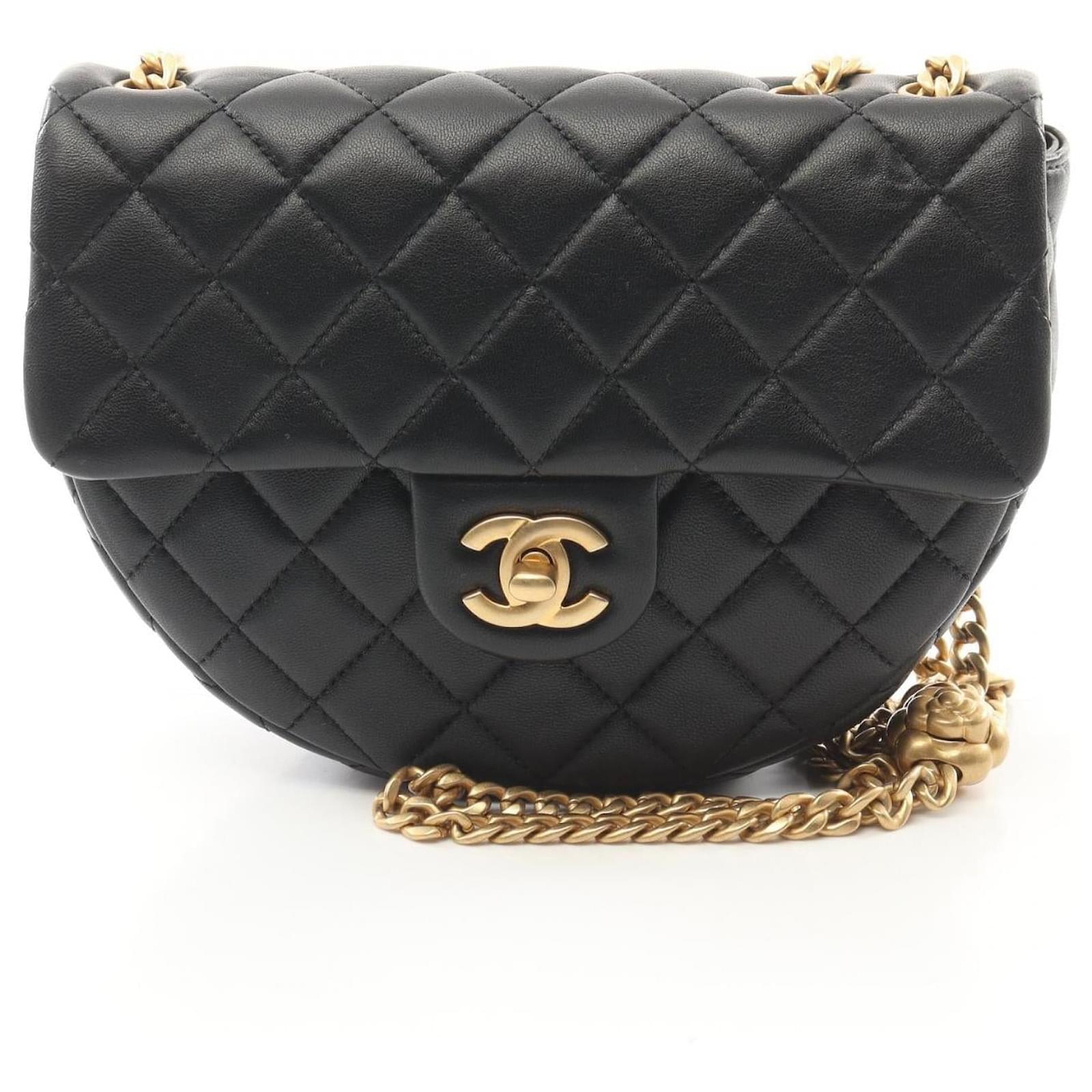 Sac Matelasse Noir Style Chanelnull
