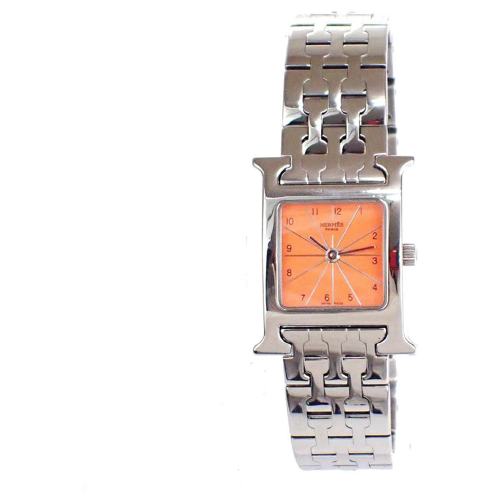 Hermès Hermes Arceau Chronograph Automatic Watch Stainless Steel and ...