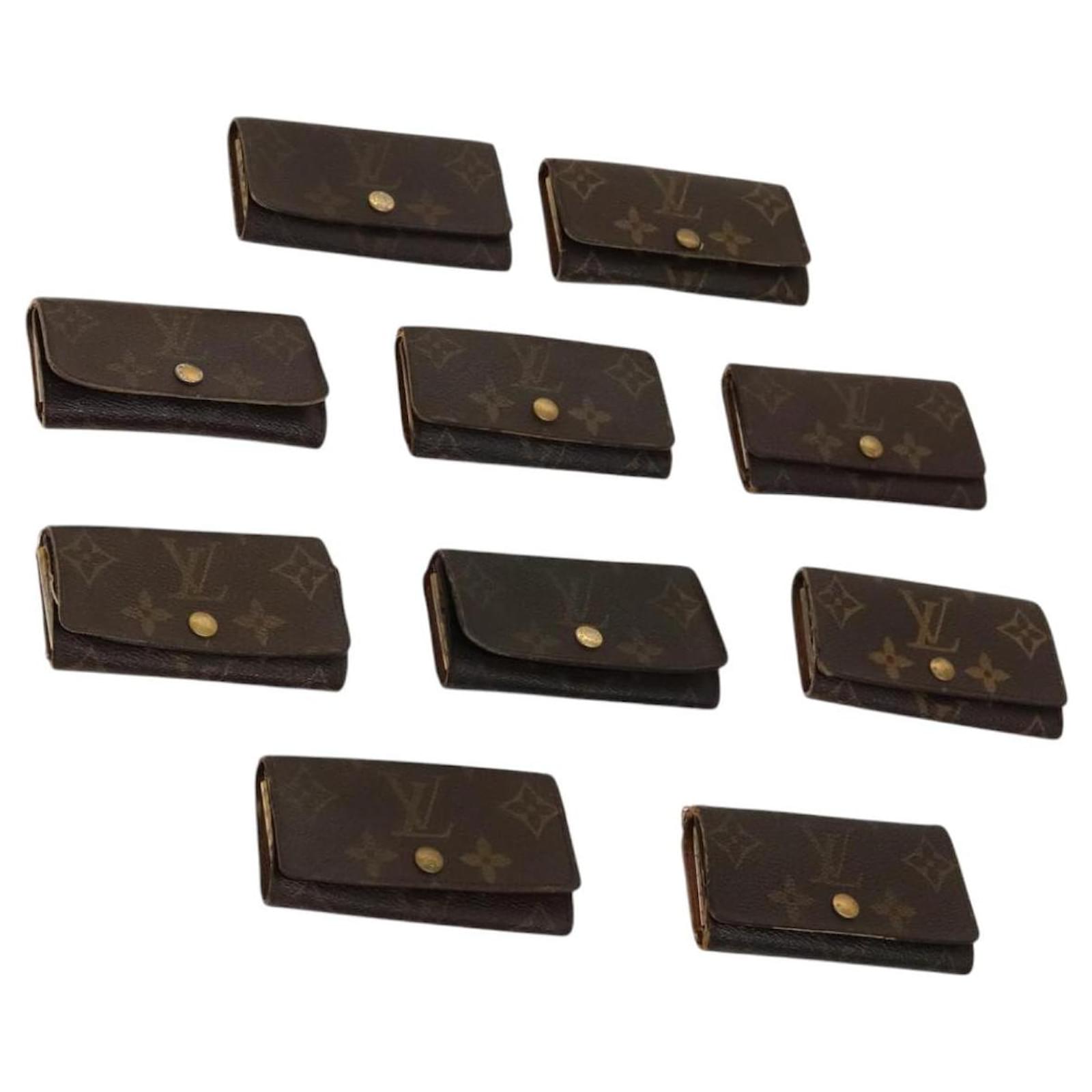 LOUIS VUITTON Monogram Key Case 10set LV Auth CB068 Cloth ref.2462539 ...