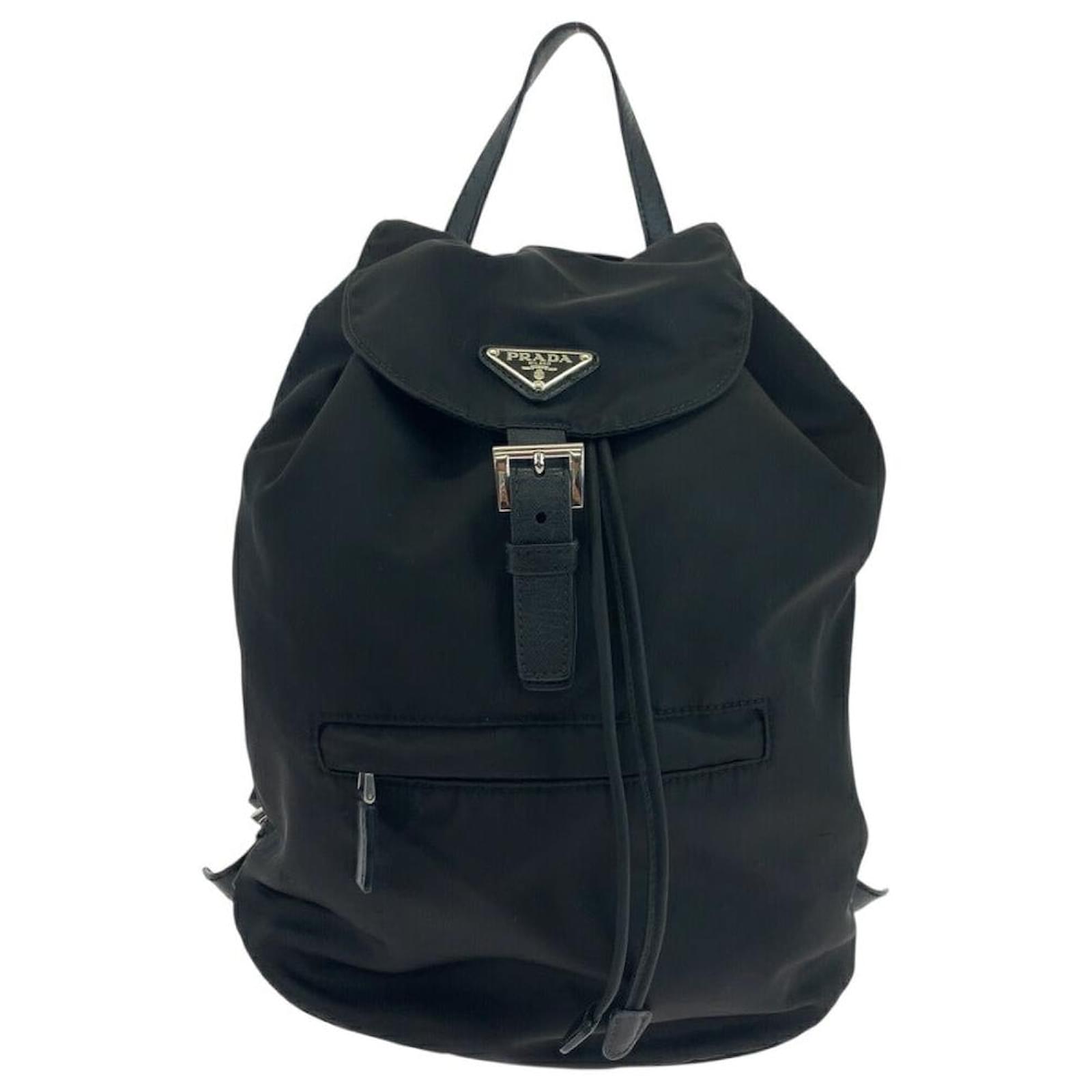 Prada Nylon Tessuto Backpack Black ref.2466476 - Joli Closet