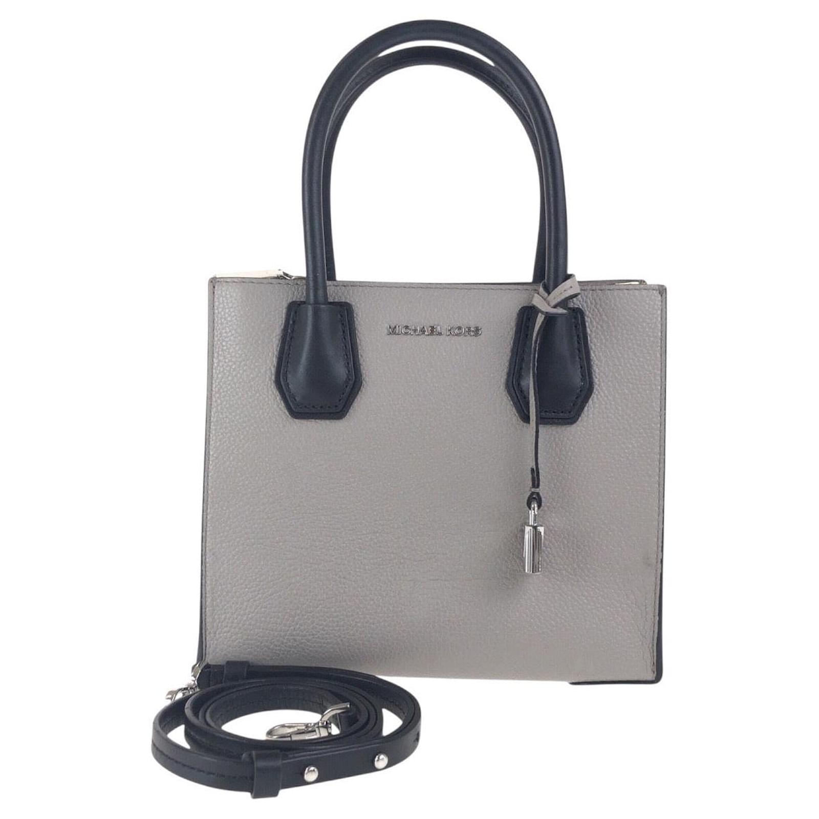 Michael Kors Leather 2WAY Tote Bag Grey Pony-style calfskin ref.2468473 ...