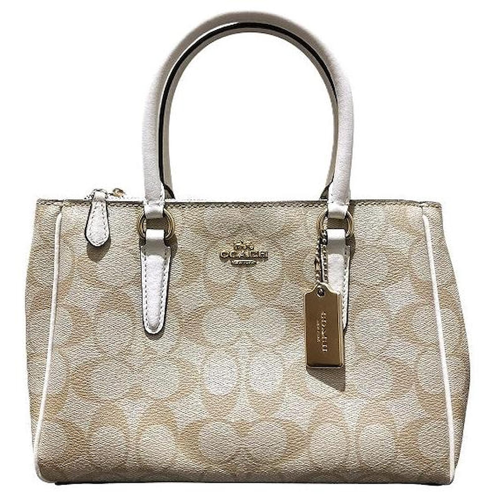 Coach Signature PVC 2way Bag (Sold) - Joli Closet