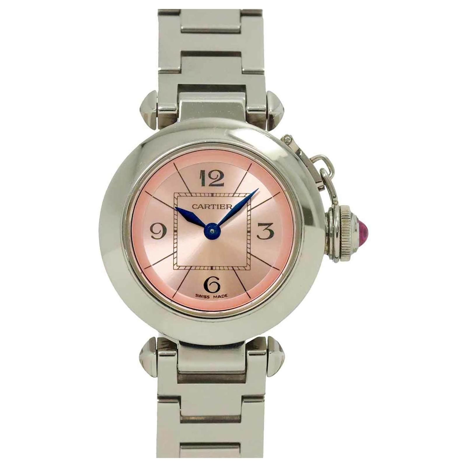 Cartier Miss Pasha W3140008 Women's Pink Quartz Watch ref.2470857 ...