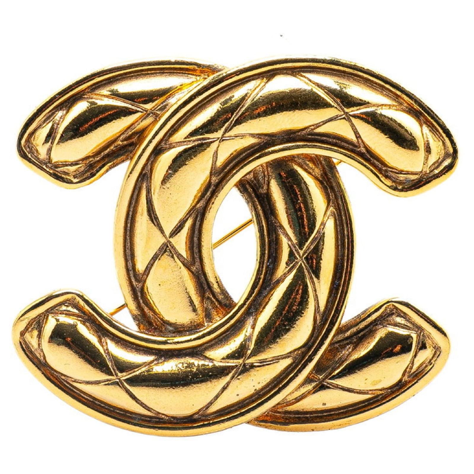 Chanel Coco Mark Golden Gold-plated ref.2471927 - Joli Closet