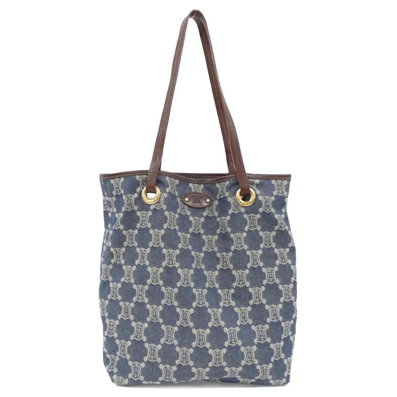 Céline Celine Denim Bag Blue ref.2474879 - Joli Closet
