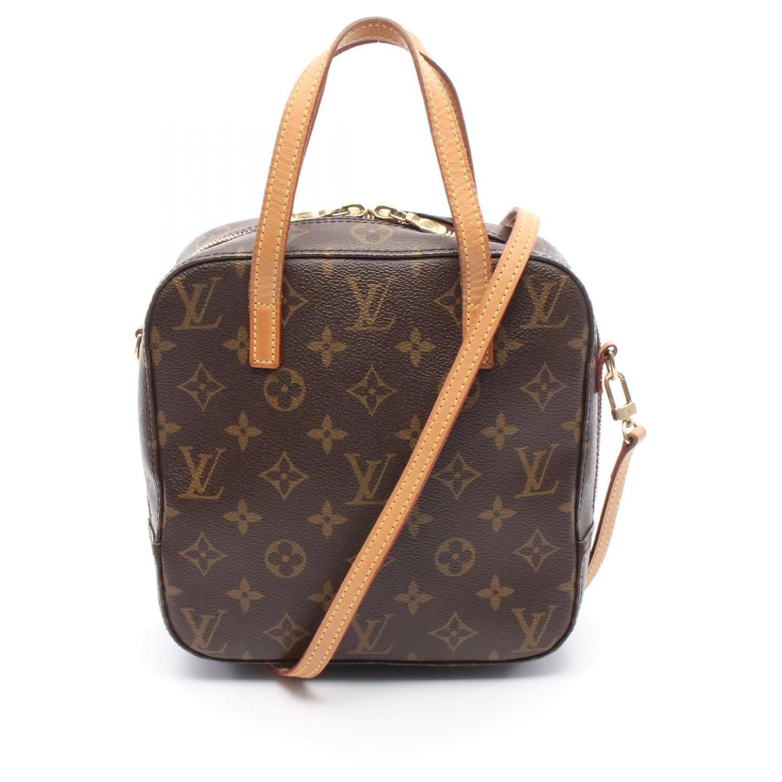 Louis Vuitton Spontini Monogram 2way bag Brown Cloth ref.2479584 - Joli ...