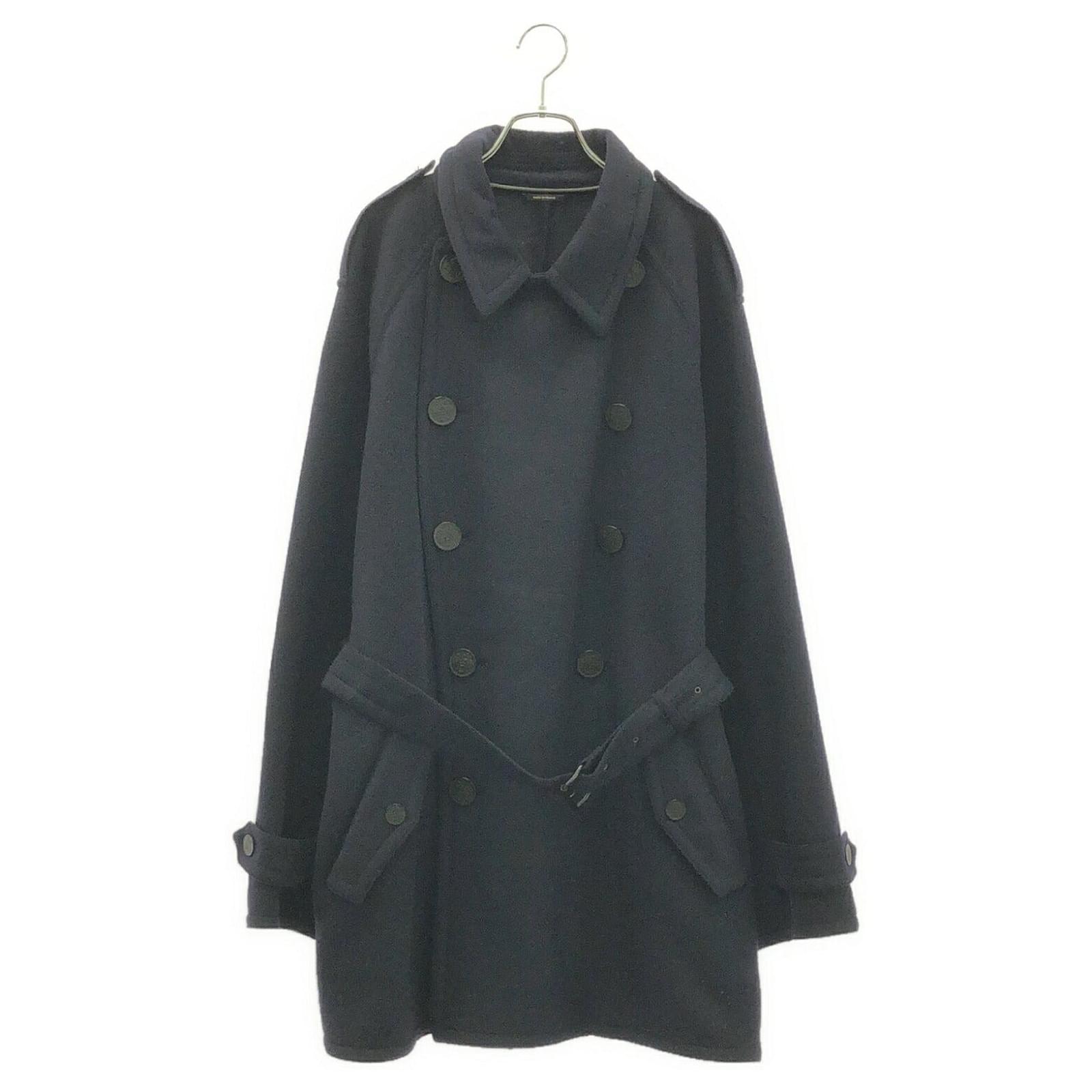 Hermès Hermes Cashmere Coat Blue Navy blue ref.2483395 - Joli Closet