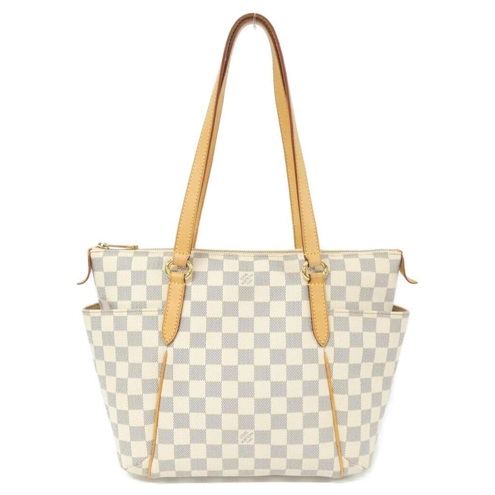 Louis Vuitton Damier Azur Totally PM Handbag Blue Cloth ref.2484094 ...