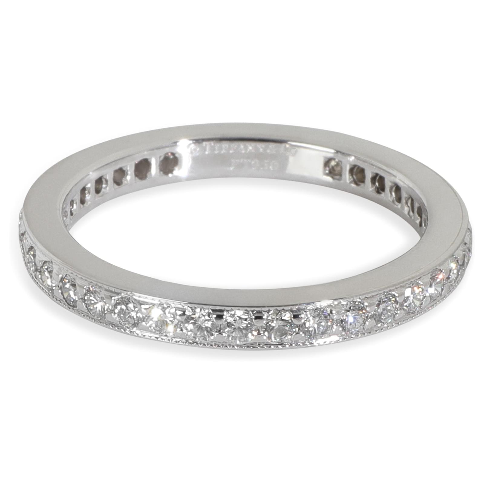 Tiffany & Co. Platinum Diamond Legacy Eternity Band ref.2485683 - Joli ...
