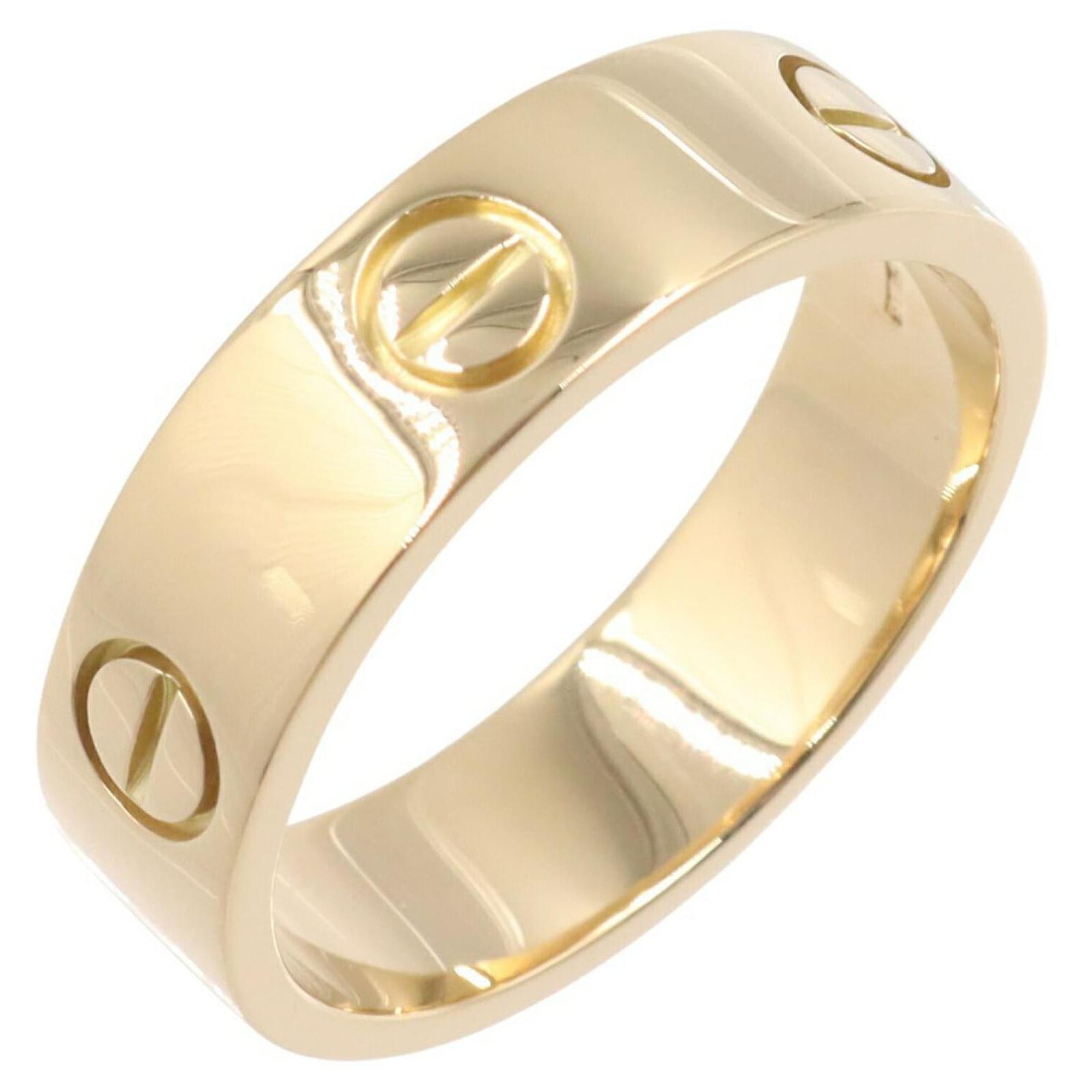 Cartier Love Au750 Ring Size 17 Golden Metal ref.2495261 - Joli Closet