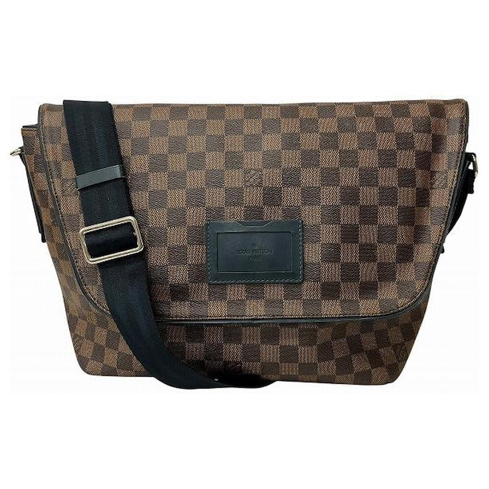 Louis Vuitton Sprinter MM Damier Shoulder Bag Brown Cloth ref.2500376 ...