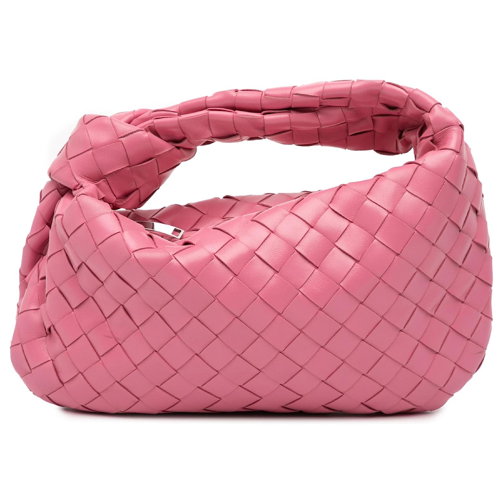 Bottega Veneta Pink Mini Nappa Intrecciato Jodie Leather ref.2502103 ...
