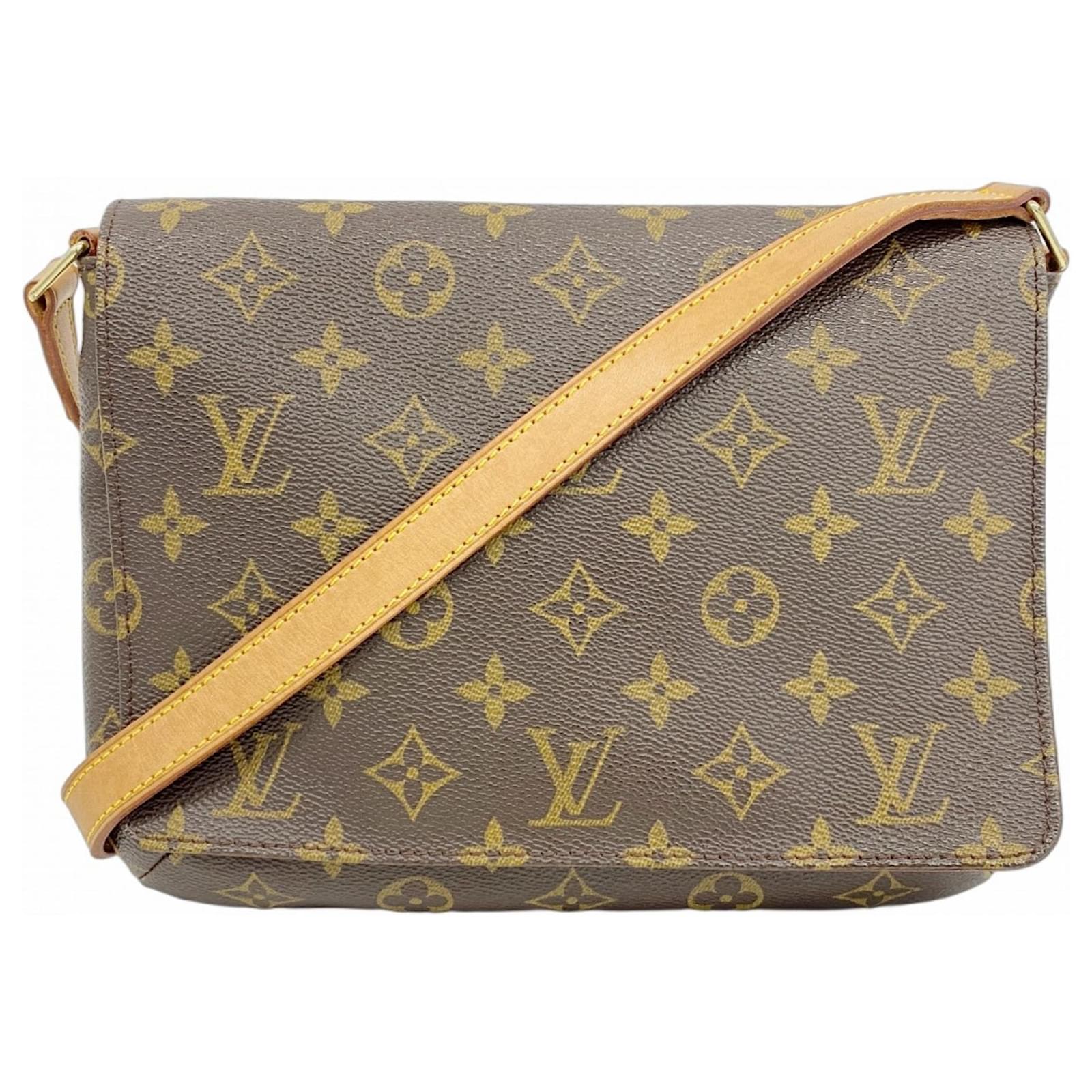 Louis Vuitton Monogram Musette Tango Shoulder Bag Brown ref.2504167 ...