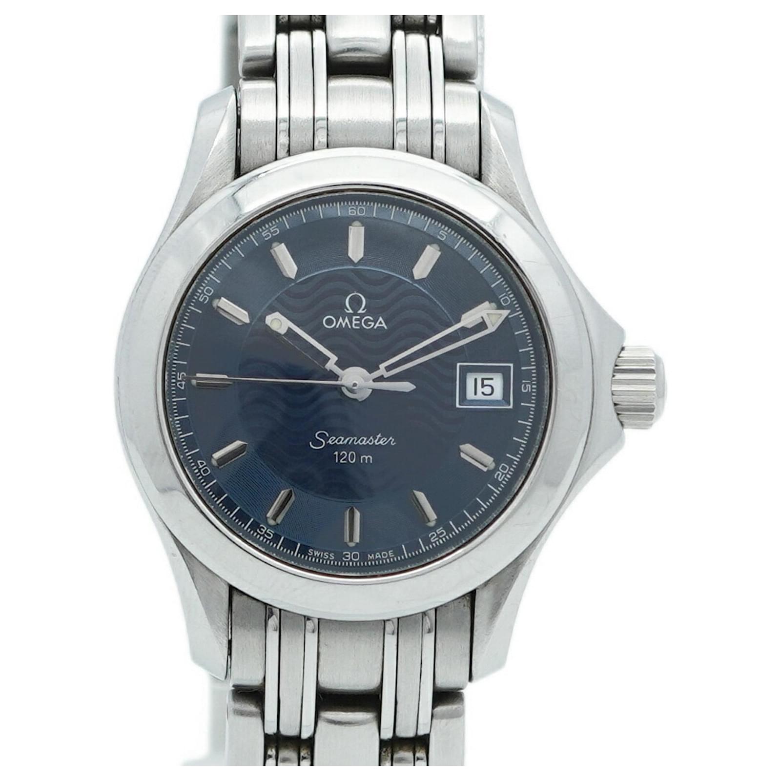 Omega Seamaster 2581.81 Blue Dial Women's Watch ref.2505932 - Joli Closet