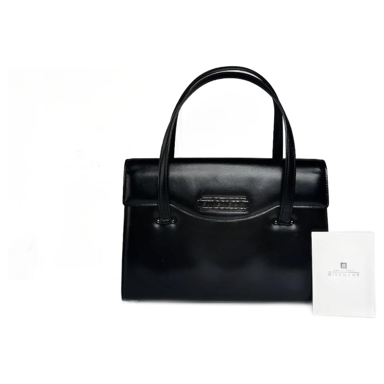 Vintage Givenchy Leather Handbag black ref.2515160 - Joli Closet