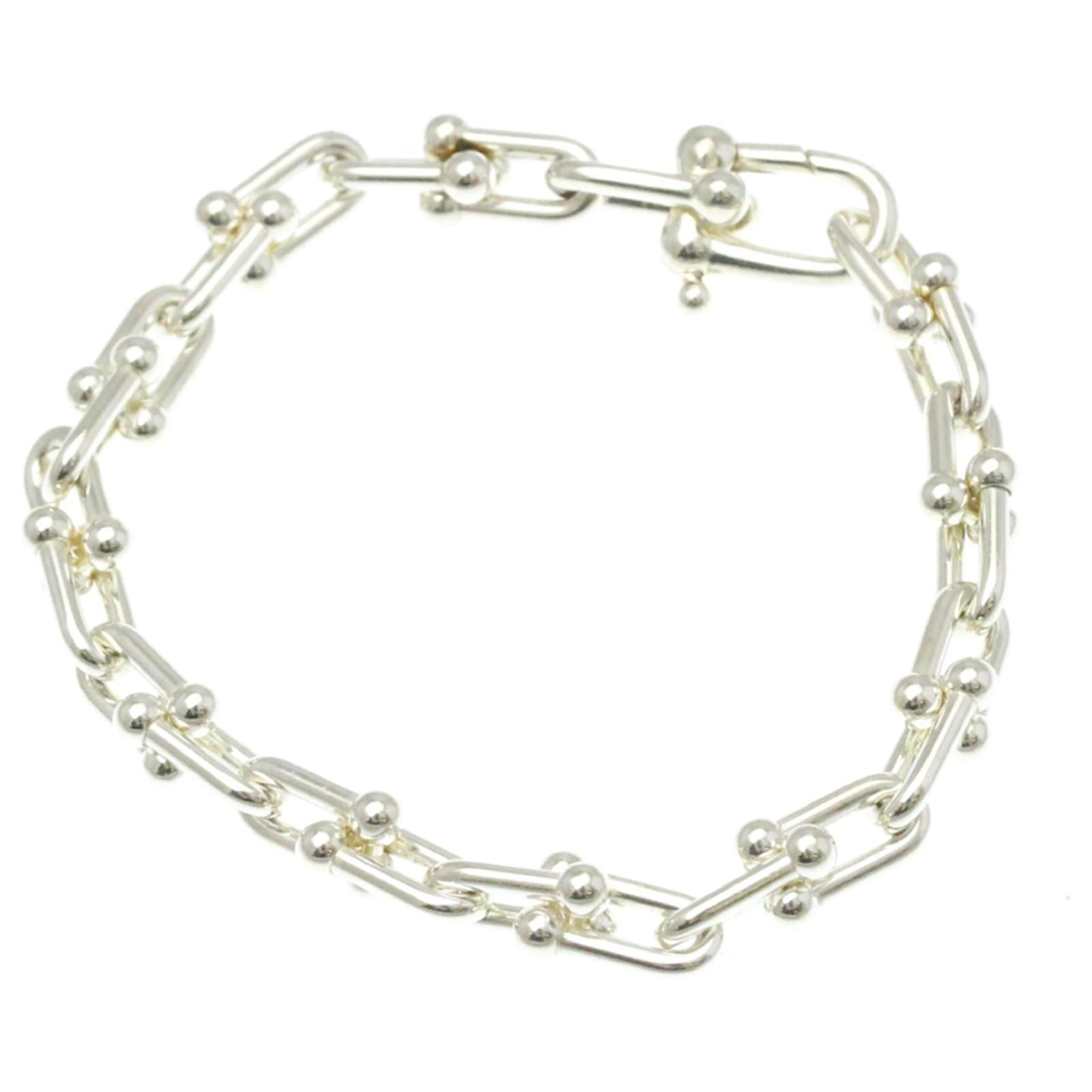 Tiffany & Co Tiffany Hardware Small Link Bracelet Silvery Silver ref ...