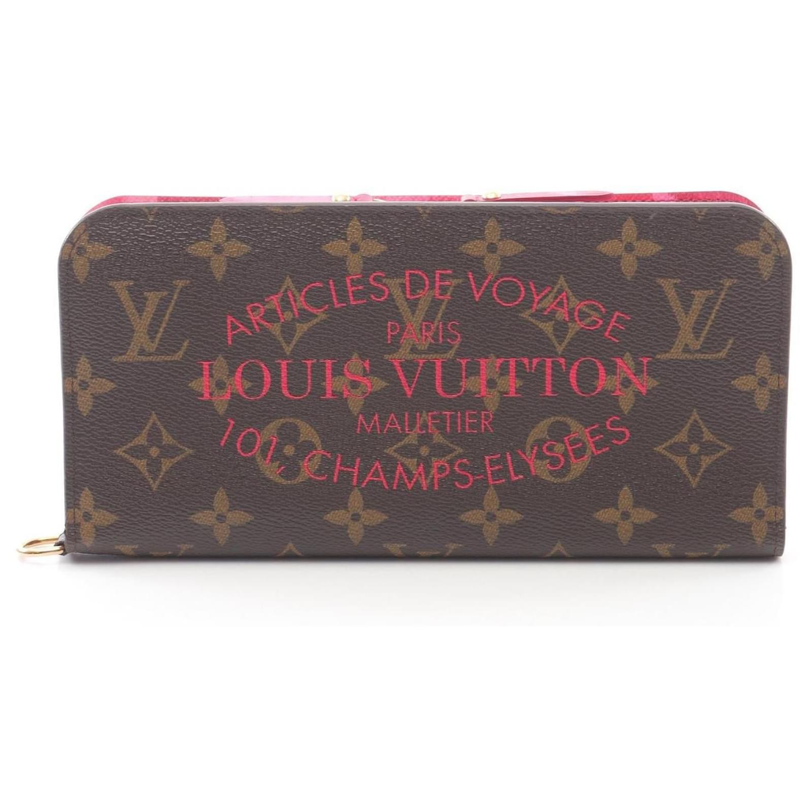 Louis Vuitton Portefeuille Insolite Monogram Long Wallet Brown Leather ...