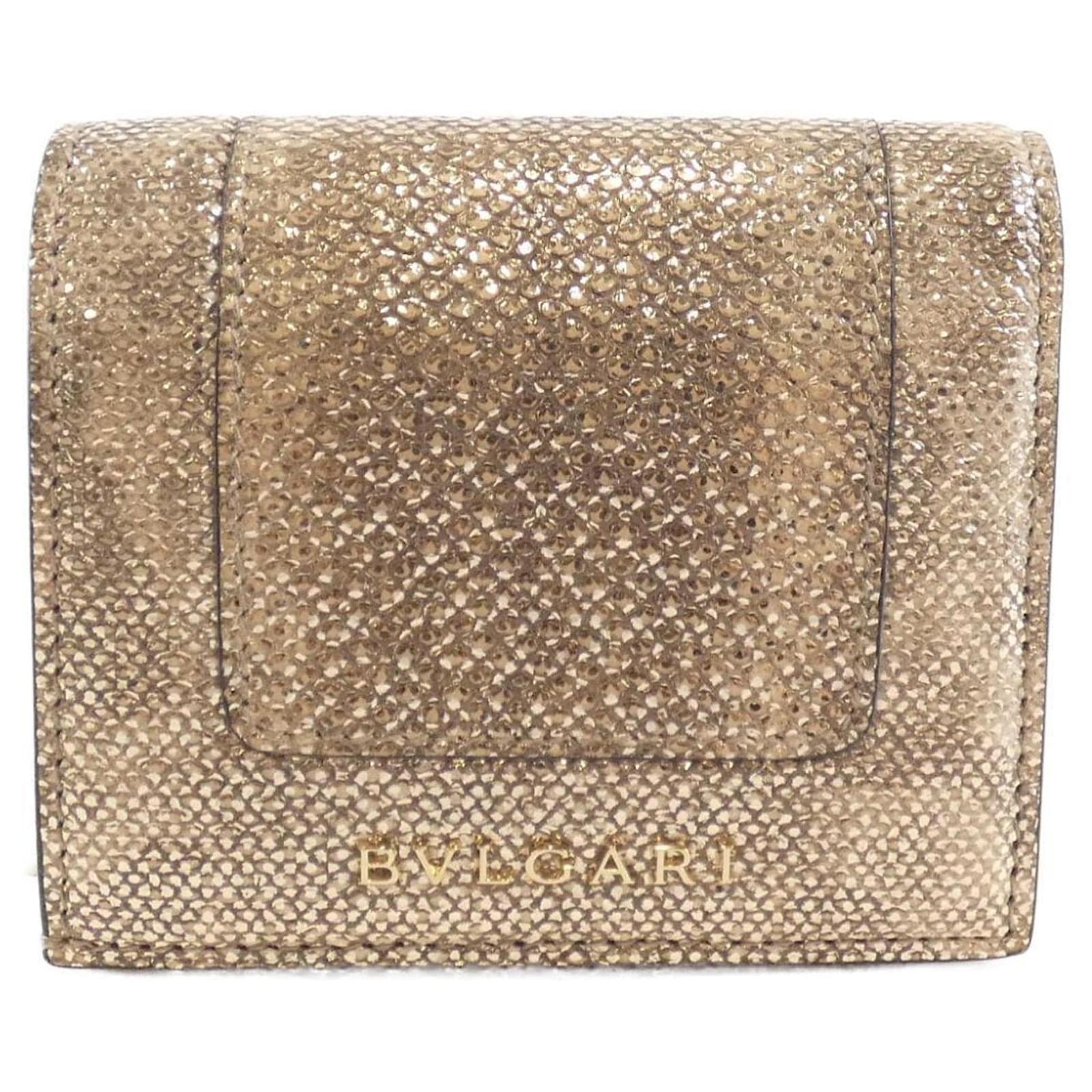 Bulgari Bvlgari Celloenti Forever 288085 Tri-Fold Wallet ref.2528877 ...