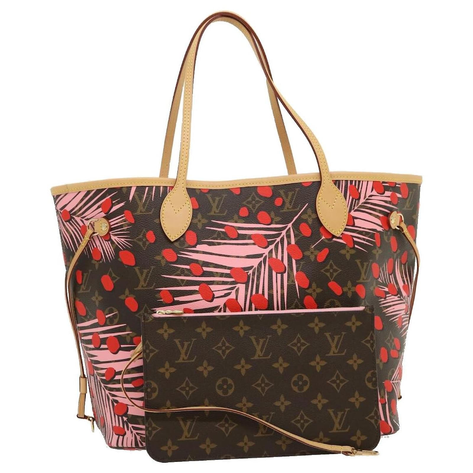Louis Vuitton Neverfull NM Tote Limited Edition Monogram Jungle Dots MM ...