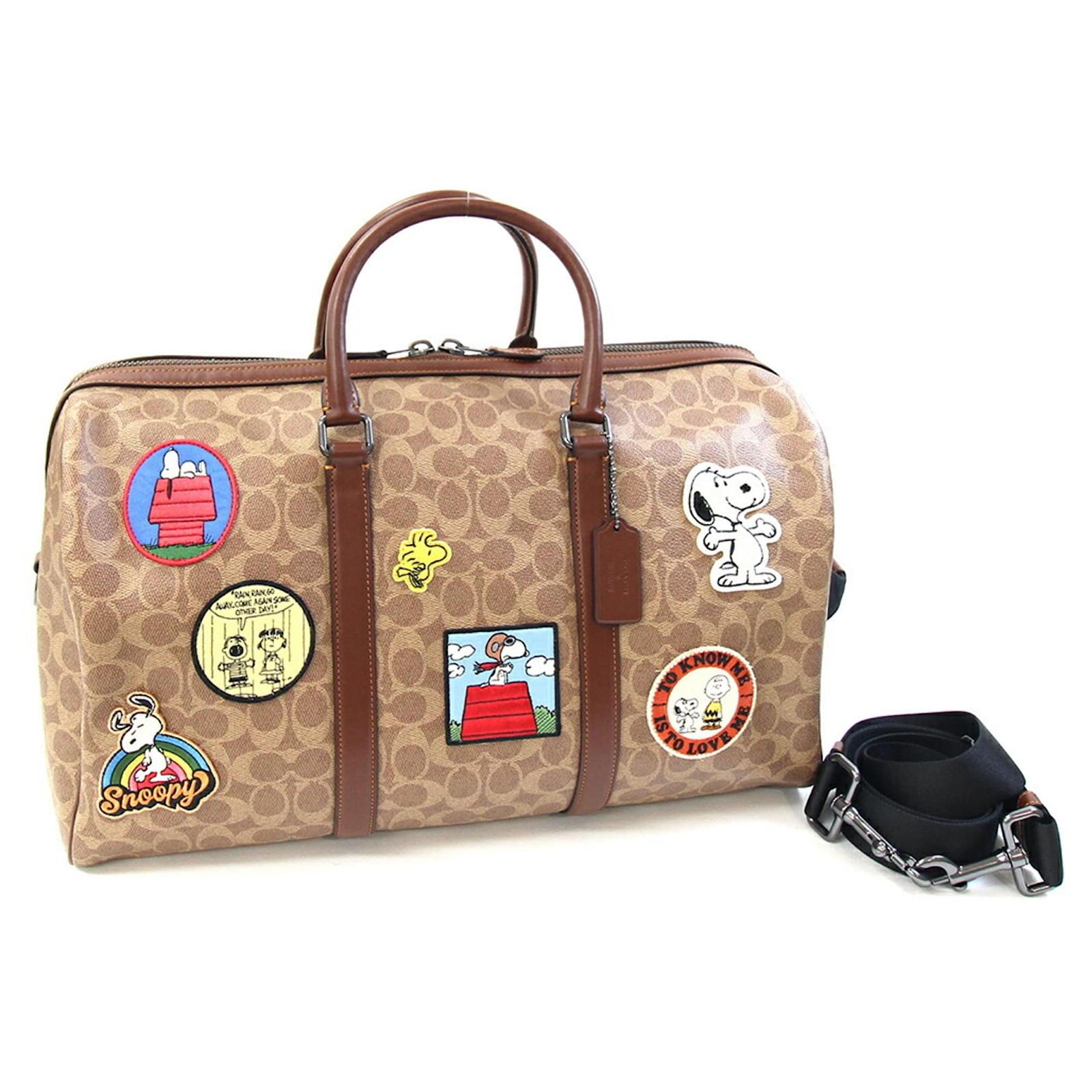Coach PEANUTS Collaboration Ventura Bag Leather Plastic ref.2531713 ...