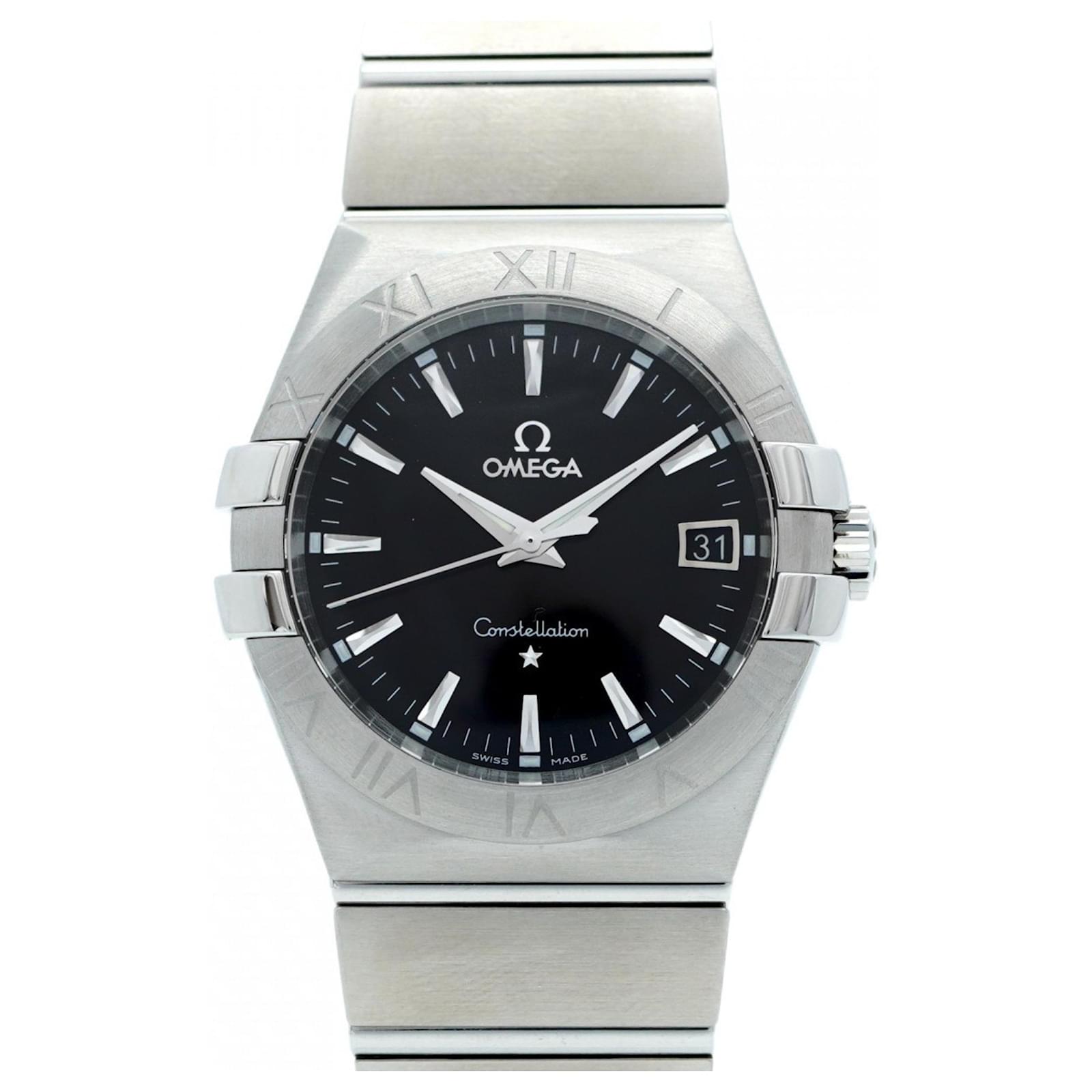 Reloj para hombre Omega Constellation con esfera negra ref.2538669 ...