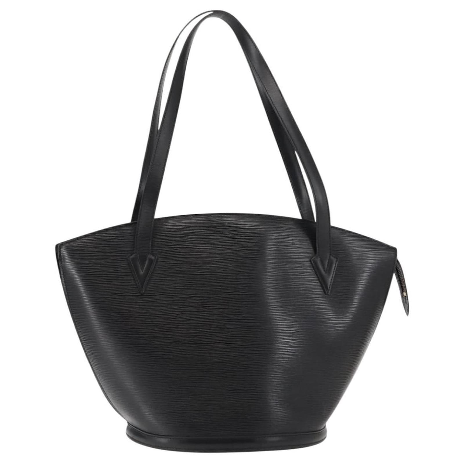 Louis Vuitton Saint Jacques Handbag Epi Leather PM Black ref.2563657 ...
