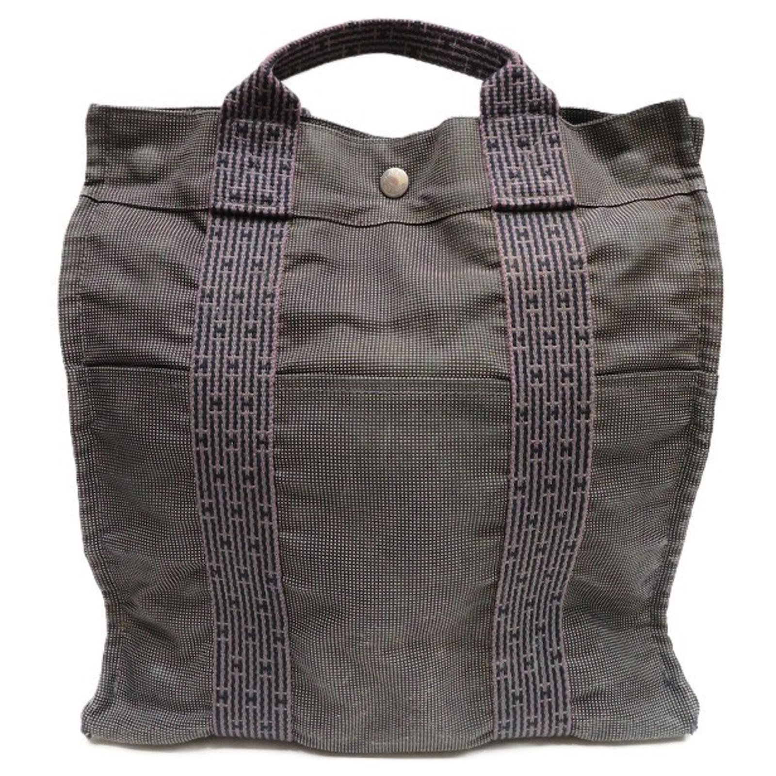 Hermès Hermes Air Line Sac Ado MM Backpack Brown Cloth ref.2563782 ...