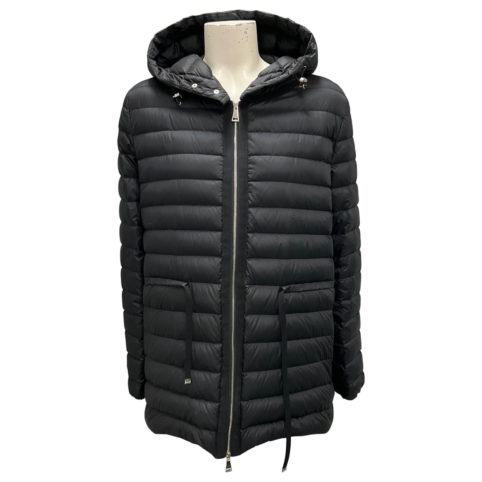 Moncler Black 2024 Raie Zip Up Short Padded Jacket Synthetic ref ...
