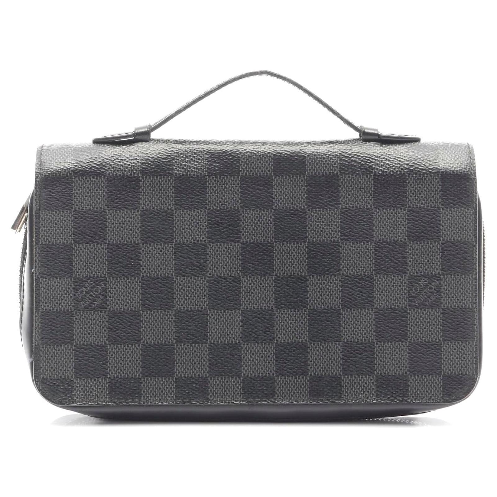 Louis Vuitton Zippy XL Wallet Black Cloth ref.2567413 - Joli Closet