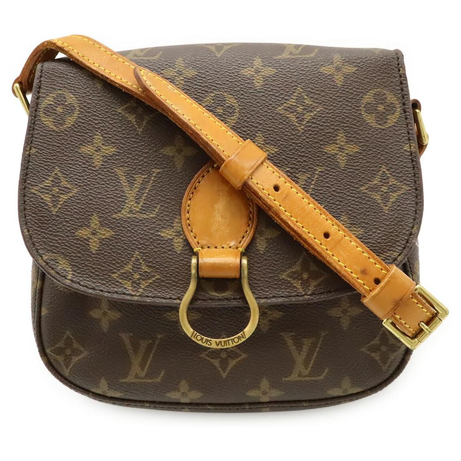 Louis Vuitton Monogram Mini Sac Shoulder Bag Brown Cloth ref.2567729 ...